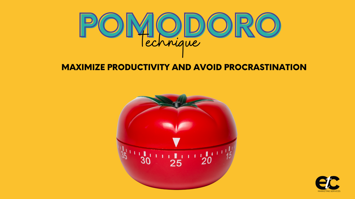 Have you heard of the Pomodoro Technique? – Etc Marketing Services